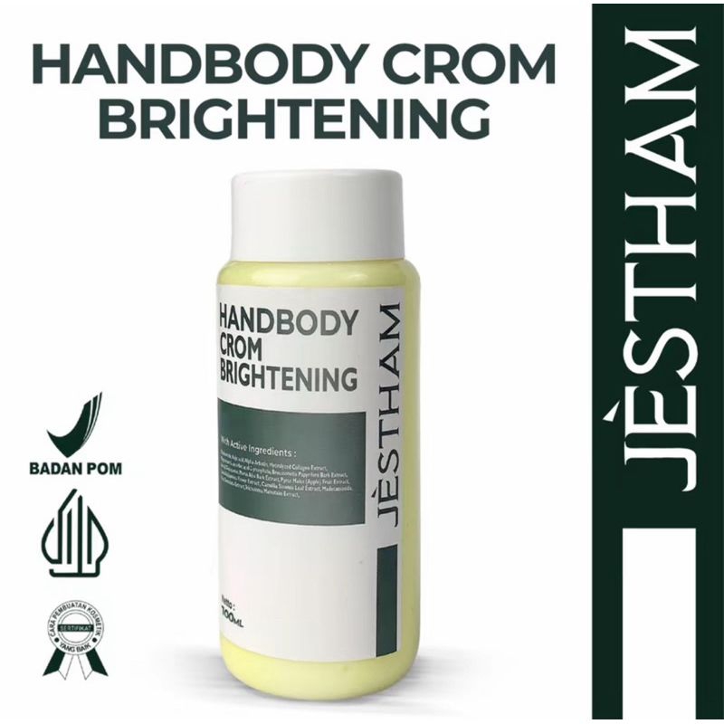 Jual Jestham Handbody Crom Brightening Lotion For Night | Shopee Indonesia