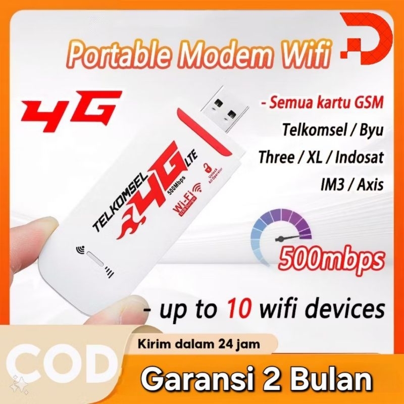 Jual Modem 4G LTE USB Wifi Telkomsel Logo Mobile WIMOD T300Mbps ...