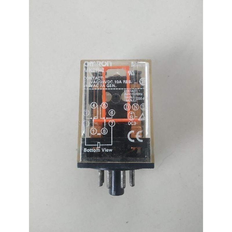 Jual Relay Omron MK2P-I Coil 220Vac Load 10A Kaki 8 Pins | Shopee Indonesia