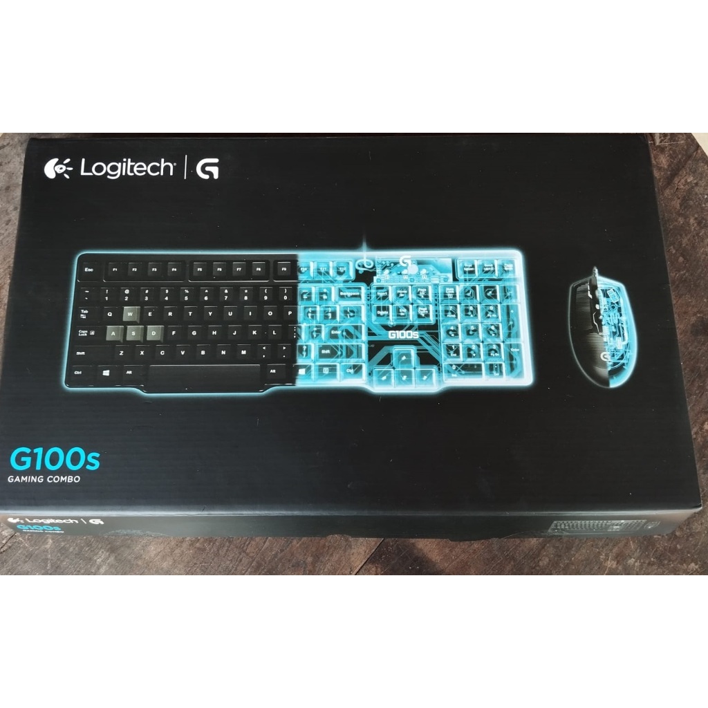 Jual LOGITECH G100S Keyboard Mouse Gaming Combo G100-S ORIGINAL ...