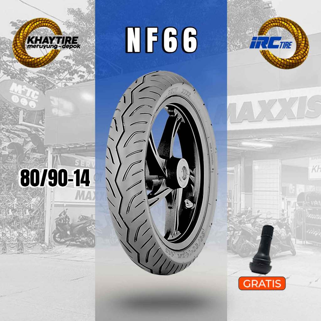 Jual Ban Motor Matic IRC NF66 80/90 Ring 14 Tubeless | Shopee Indonesia