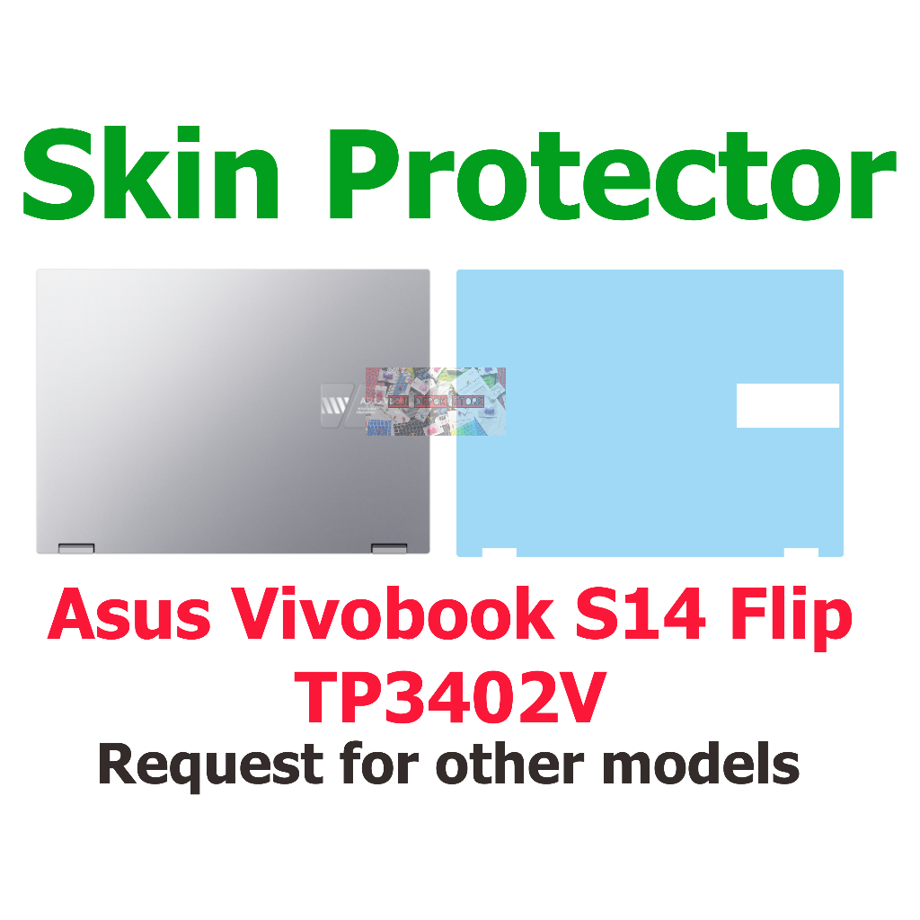 Jual Asus Vivobook S14 Flip TP3402V Skin Guard Garskin | Shopee Indonesia