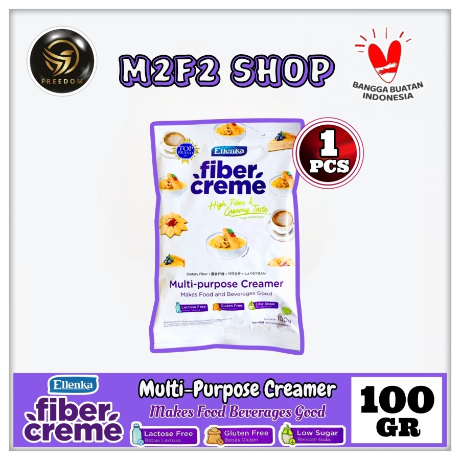Jual Ellenka Fiber Creme High Fiber & Creamy Taste Multi Purpose ...