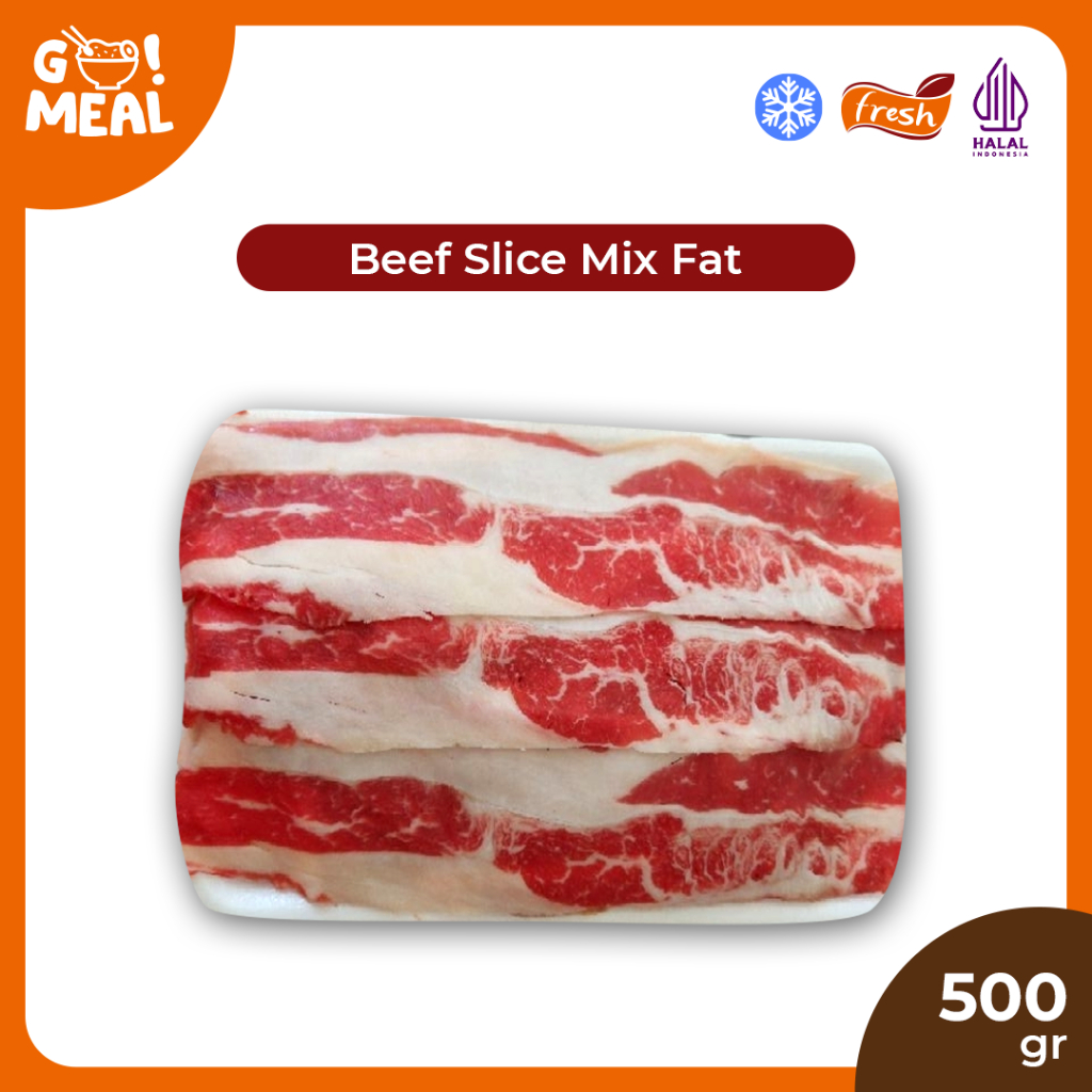 Jual BEEF SLICE MIX FAT / DAGING SLICE / SUKIYAKI / DAGING SIDOARJO ...