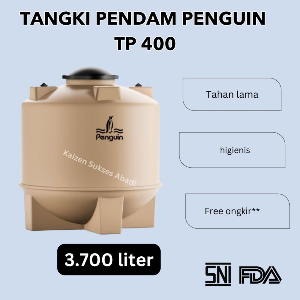 Jual [PRE-ORDER 2-4 MINGGU LEBIH] tandon toren tangki air penguin ...