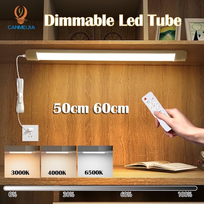 Jual Dimmable Lampu Led Tube T5 Cabinet Light Bar Desk Lamp Meja ...