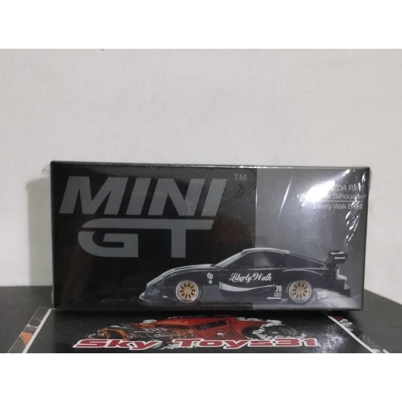 Jual MINI GT MAZDA RX7 LB-Super Silhouette Liberty Walk Black | Shopee ...