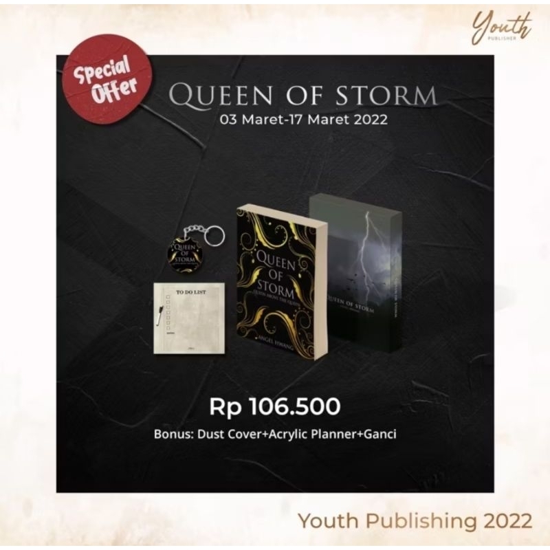 Jual Queen of Storm - Angel Hwang - Takis Publishing (Hanya Buku ...