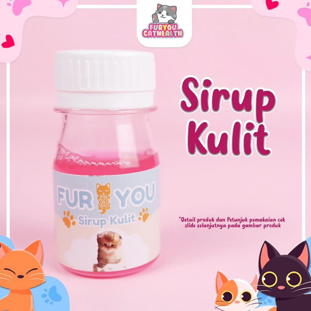 Jual Fur you Sirup Kulit Anti Infeksi dan Regenerasi Kulit Kucing ...