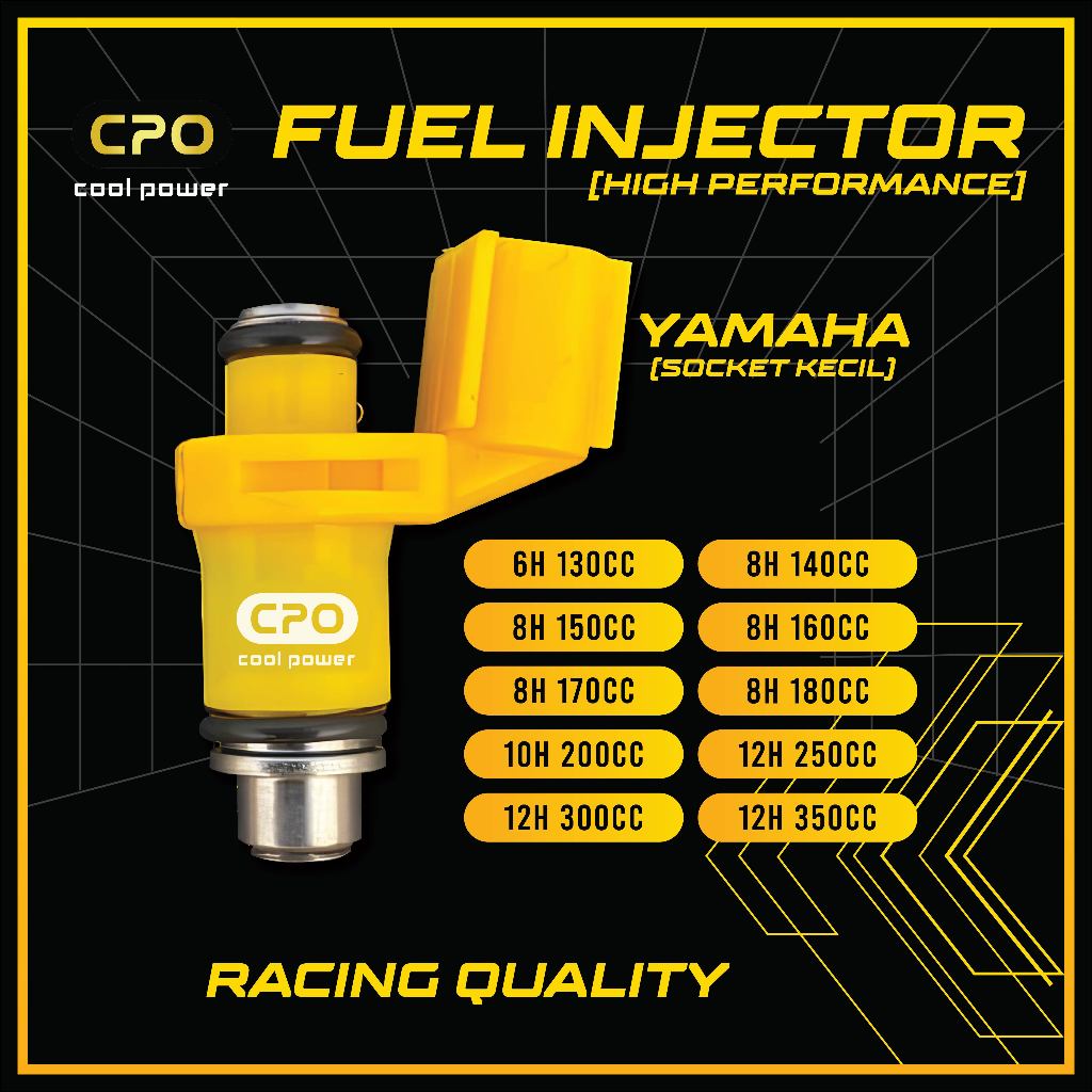 Jual CPO Cool Power Injector / Injektor Racing 140CC 160CC 180CC 200CC ...
