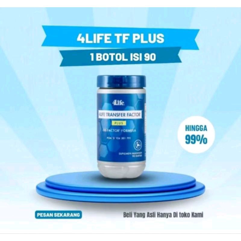 Jual 4LIFE TRI TRANSFER FACTOR PLUS FORMULA 90 KAPSUL - ORIGINAL TRI ...