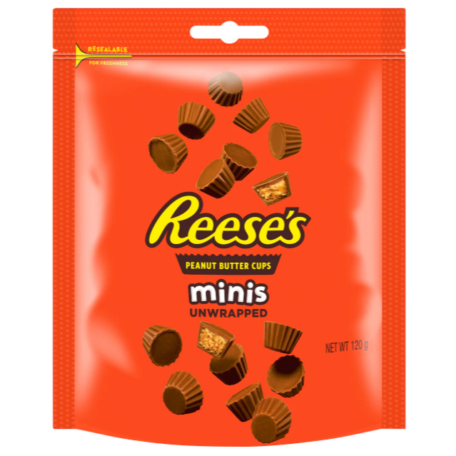 Jual Reese's Mini's Peanut Butter Cups 120g | Shopee Indonesia