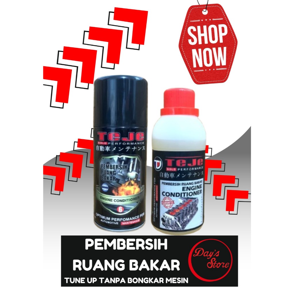 Jual TEJE Engine Conditioner Pembersih Ruang bakar | Shopee Indonesia