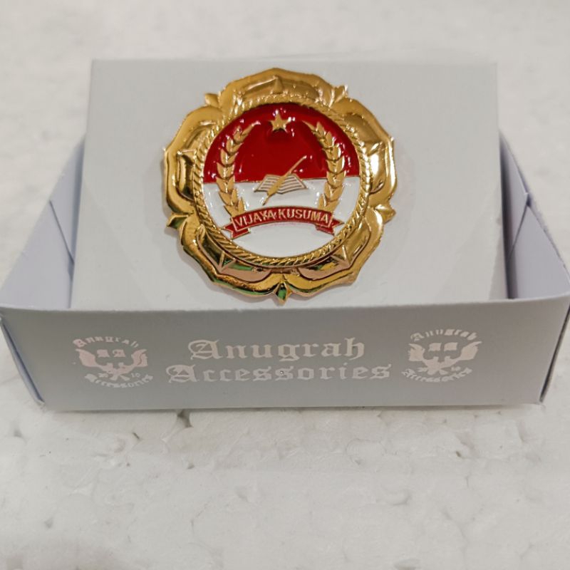 Jual brevet wing pin pdh vijaya kusuma ajen | Shopee Indonesia
