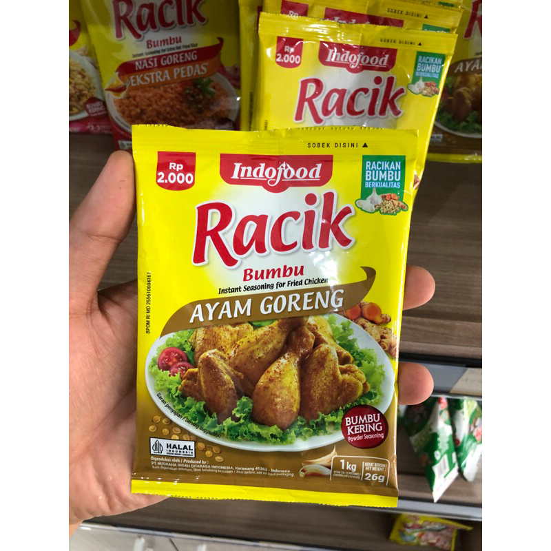Jual Racik bumbu ayam goreng 26gr | Shopee Indonesia