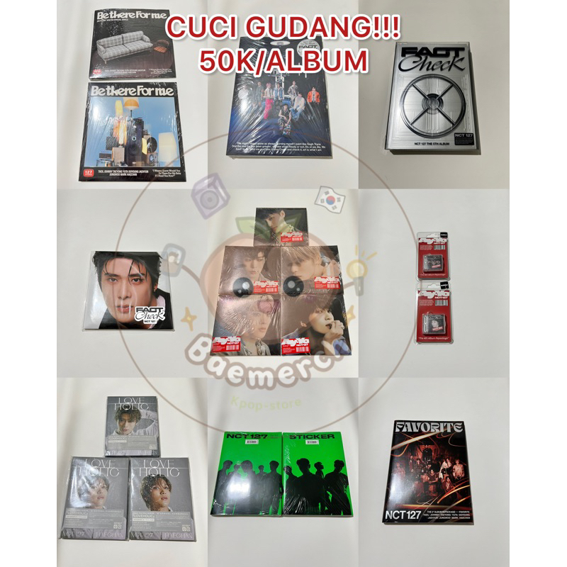 Jual [CUCI GUDANG] NCT 127 ALBUM - BTFM FACT CHECK AYYO LOVE HOLIC ...