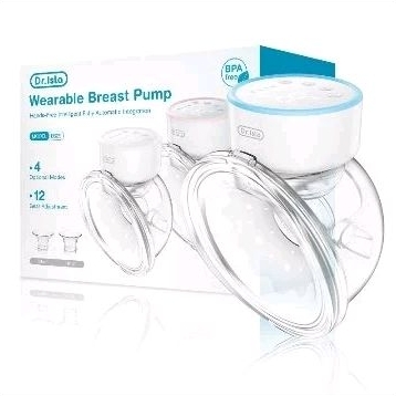 Jual Pompa ASI elektrik handsfree dr. Isla New-EB29 BLUE | Shopee Indonesia