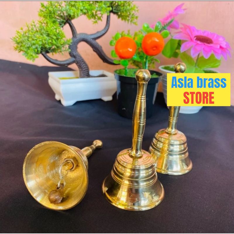 Jual Bel Lonceng Kuningan Lonceng Tangkai Es Lonceng Tangkai Terkecil ...