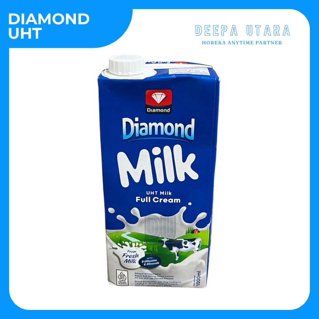 Jual Susu Diamond UHT Full Cream 1 Liter | Shopee Indonesia