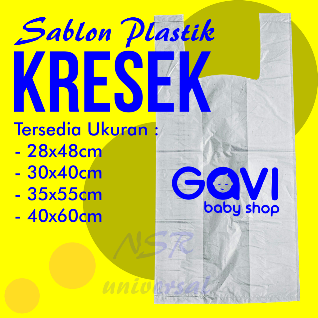 Jual SABLON PLASTIK SABLON KRESEK UK. lebar 28,30,35,40 cm | Shopee ...