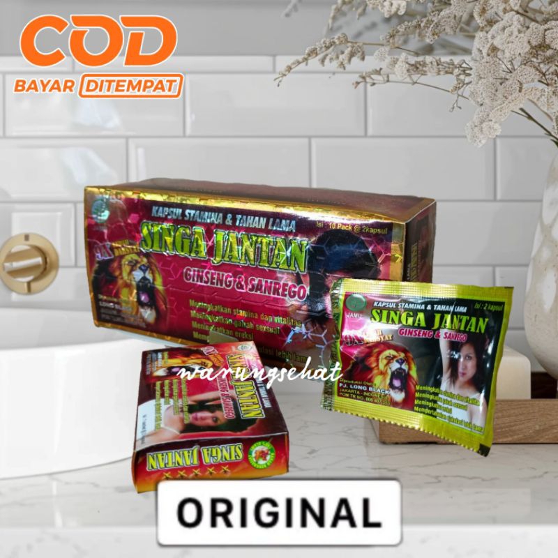 Jual Kapsul Singa Jantane Original 100% | Shopee Indonesia