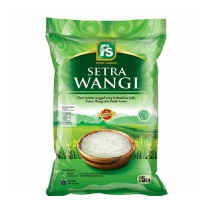 Jual BERAS FS SETRA WANGI PREMIUM 5 KG | Shopee Indonesia
