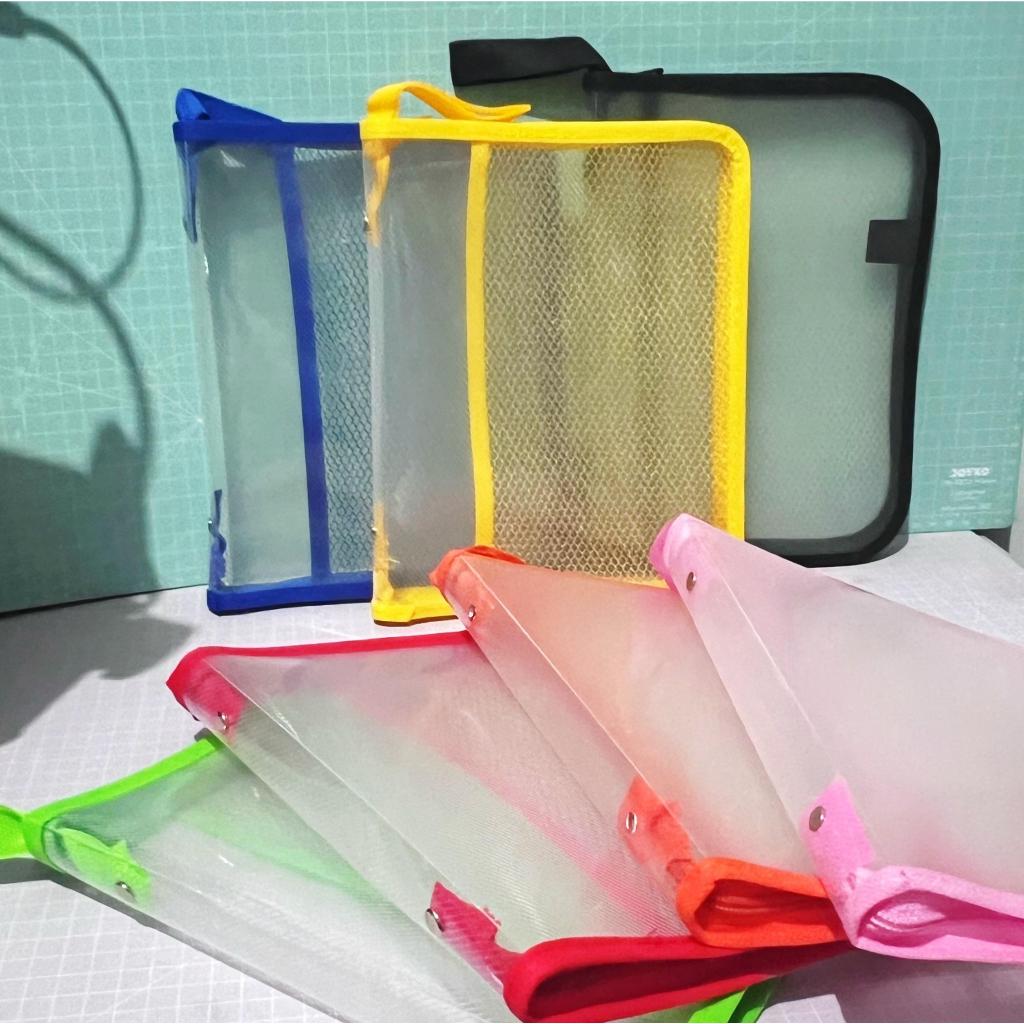 Jual Ukuran Kecil (Mini-A5 | 25.5 x 19 cm) Zipper Map / Map Jaring ...