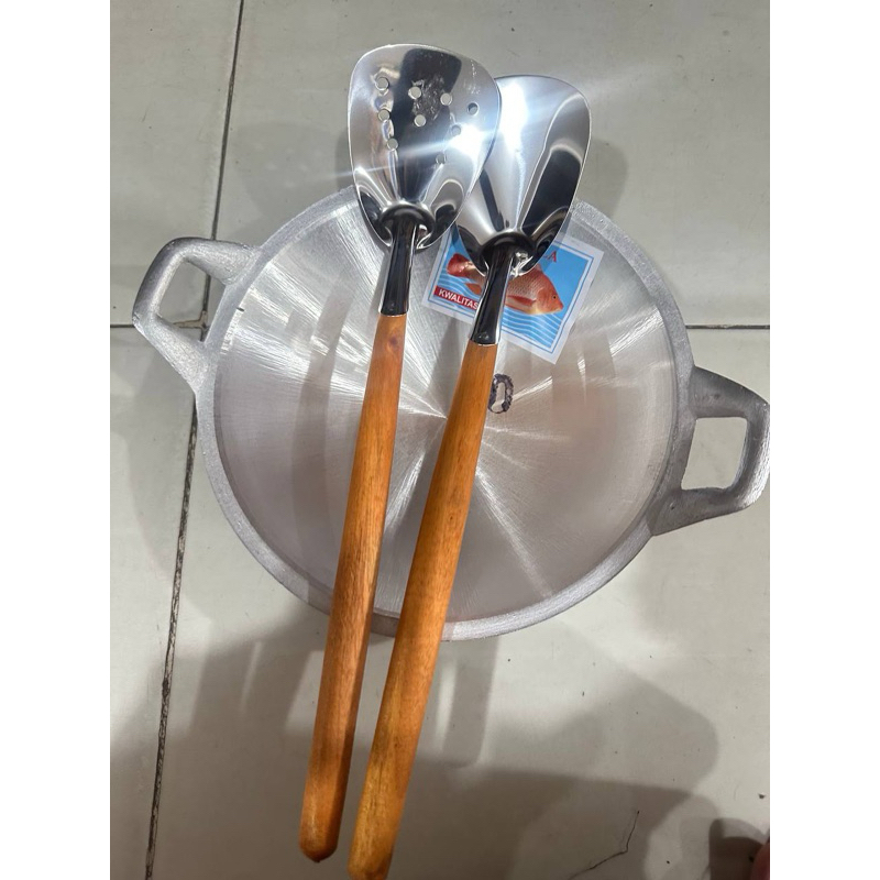 Jual wajan free sendok 2pcs | Shopee Indonesia