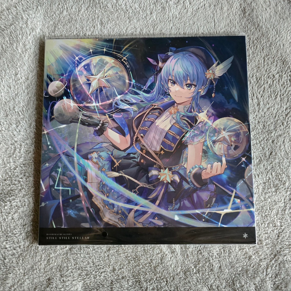 Jual Vinyl Hoshimachi Suisei Album "Still Still Stellar" Hololive Music ...