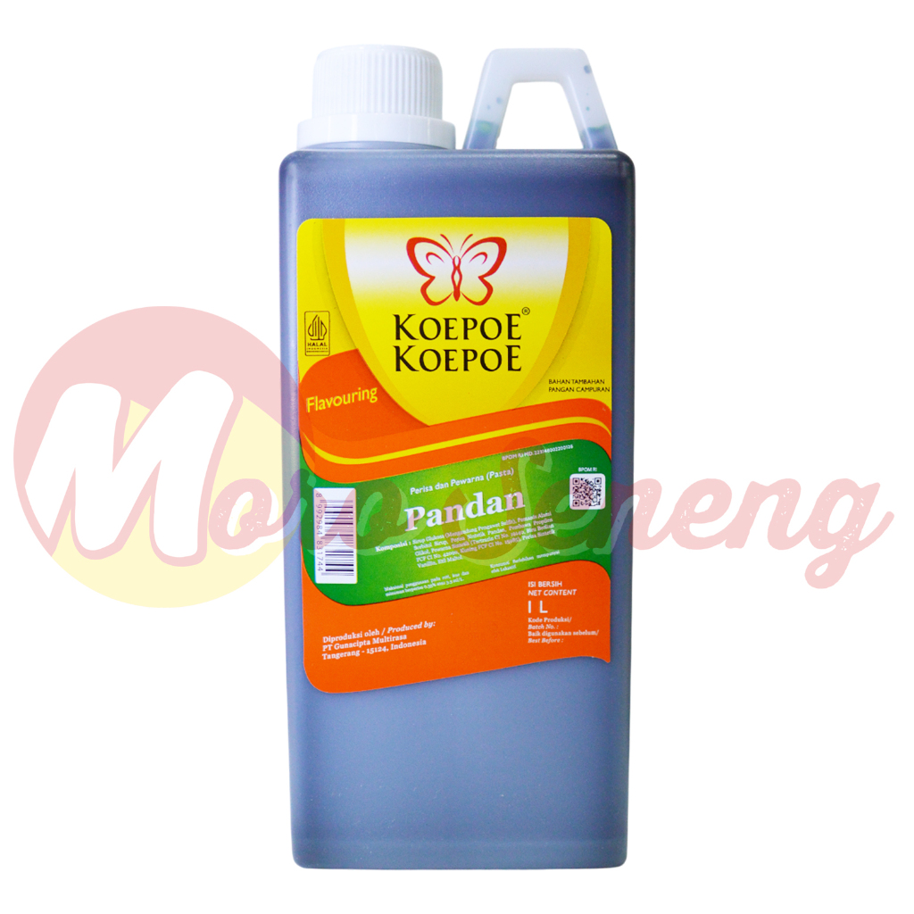 Jual Pasta Perisa Pandan Koepoe Koepoe 1 Liter | Shopee Indonesia