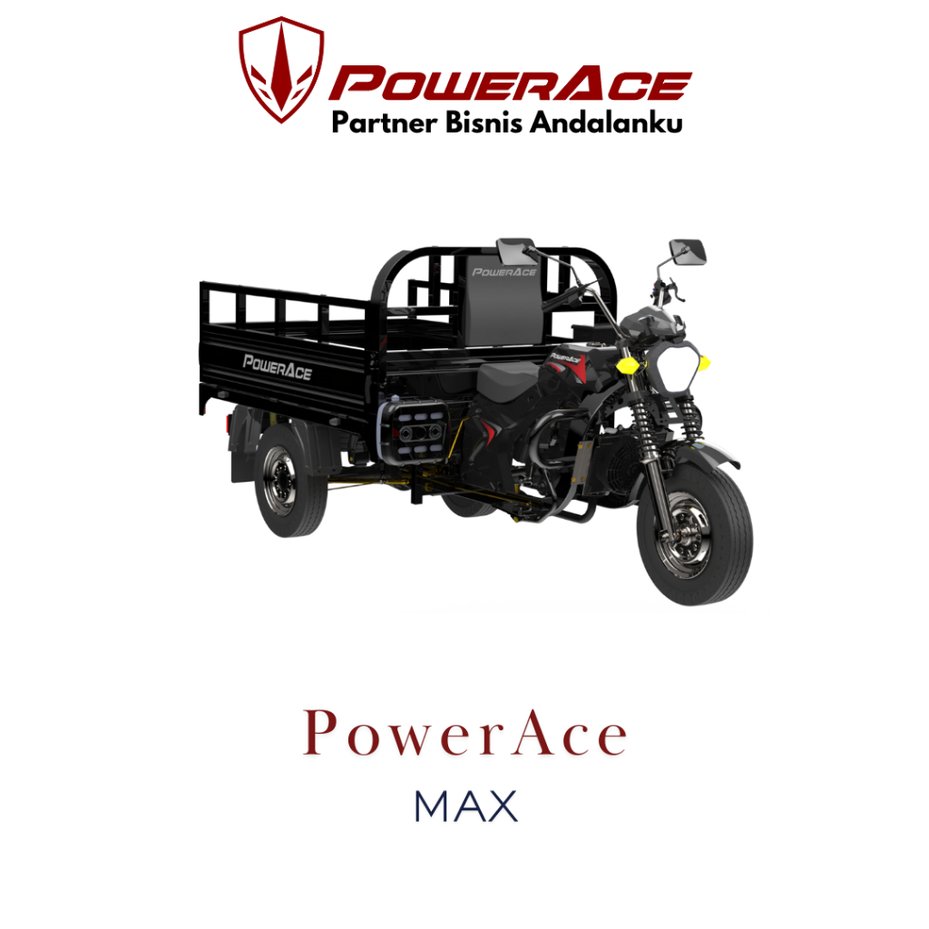 Jual Motor Roda Tiga PowerAce MAX 200 CC | Shopee Indonesia