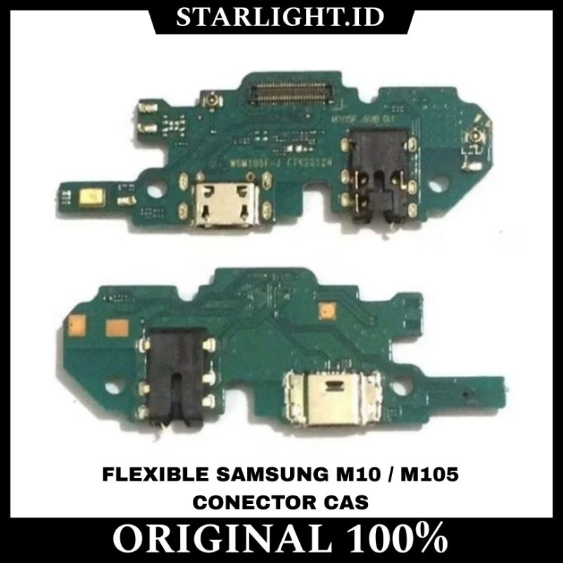 Jual FLEXIBLE FLEKSIBEL BOARD KONEKTOR CONNECTOR CHARGER PAPAN CAS ORI + IC SAMSUNG M10 / M105 ...
