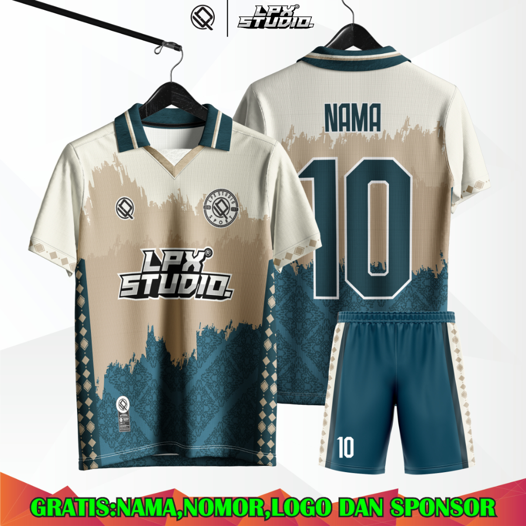 Jual Jersey Futsal / Sepak Bola Printing Bebas Custom Design Free Name ...