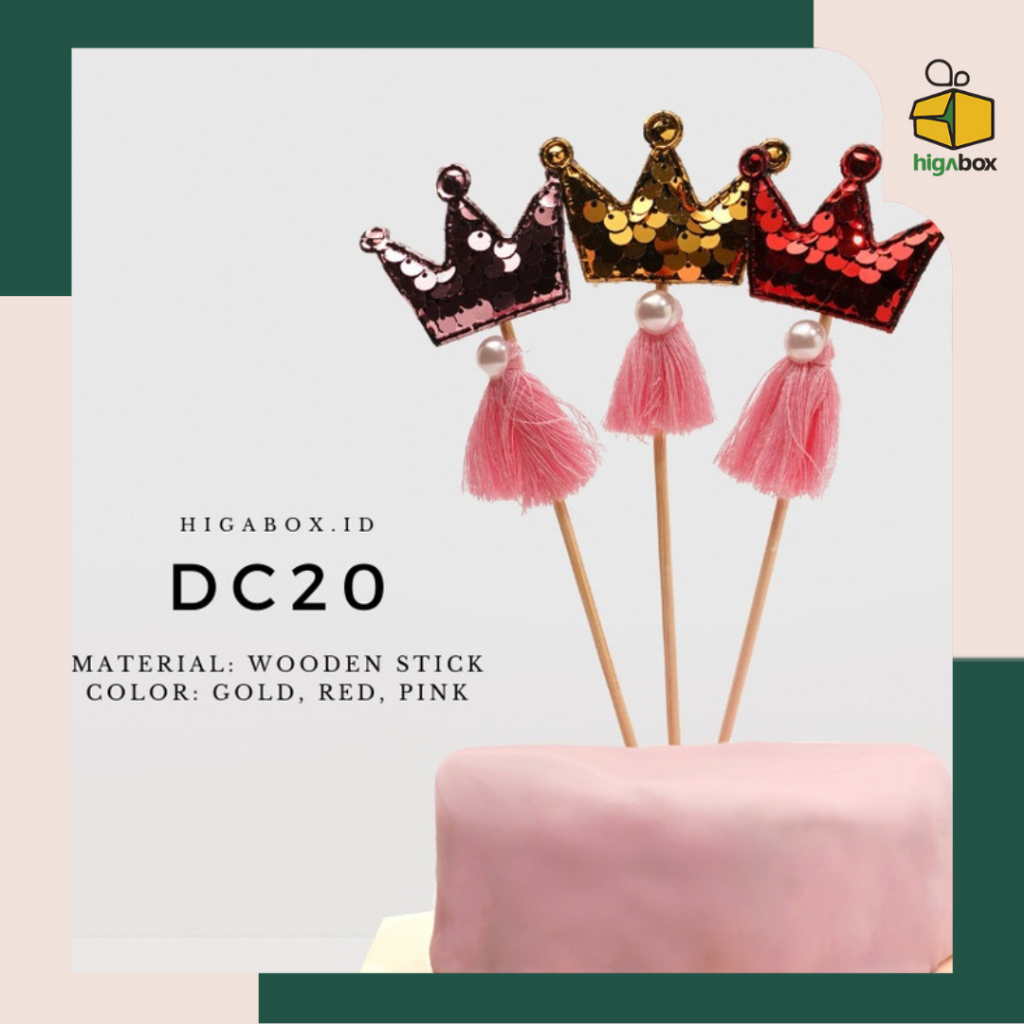Jual Cake Topper Birthday Model Bintang Mahkota Love Hiasan Kue / Topper kue I DC20A | Shopee ...