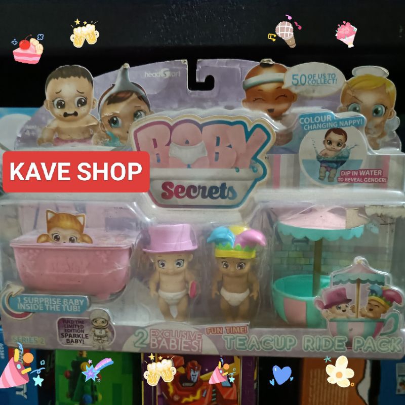 Jual Baby Secrets Teacup Ride Pack - Original - NEW | Shopee Indonesia