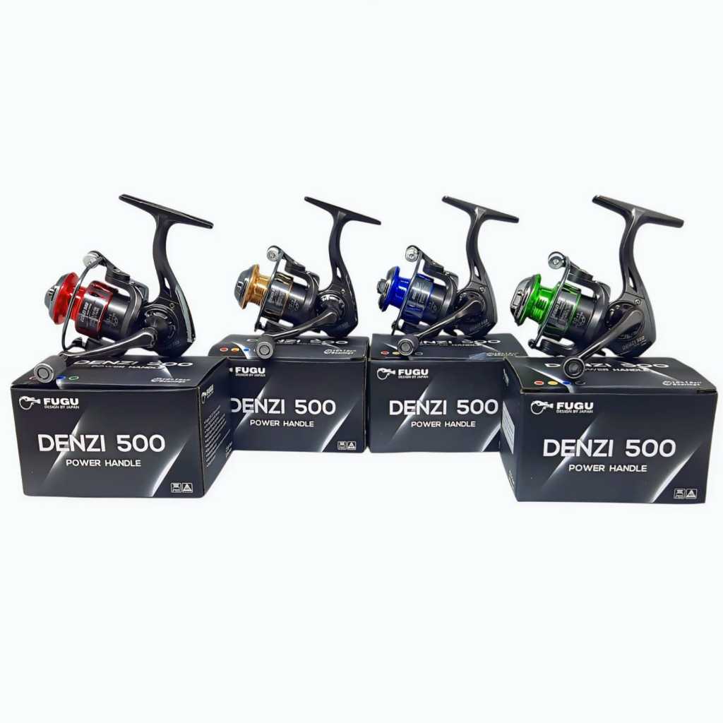 Jual Reel Pancing Mini Denzi 500 Power Handle Gear Ratio 4:4:1 Dengan ...