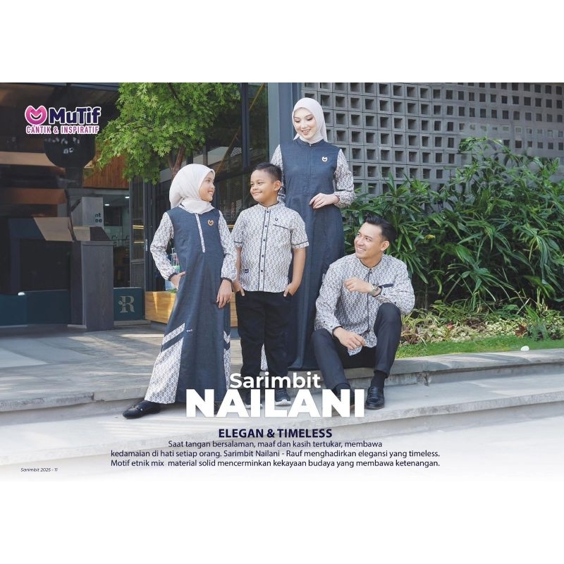 Jual SARIMBIT TERBARU 2025 NAILANI - RAUF BY MUTIF | Shopee Indonesia