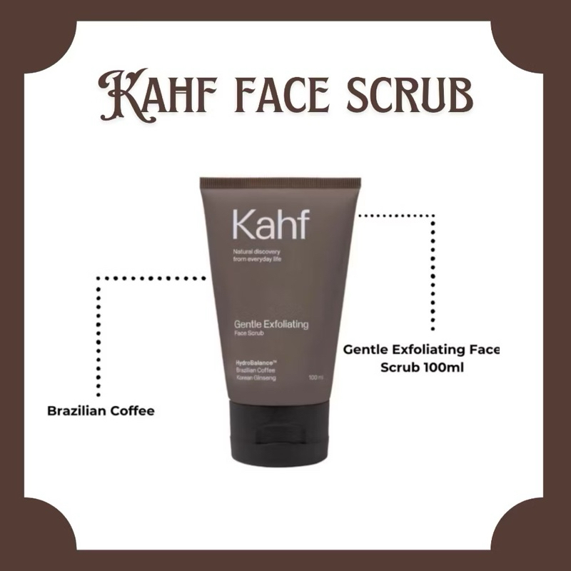 Jual Kahf Face Scrub Gentle Exfoliating 100 ML | Shopee Indonesia