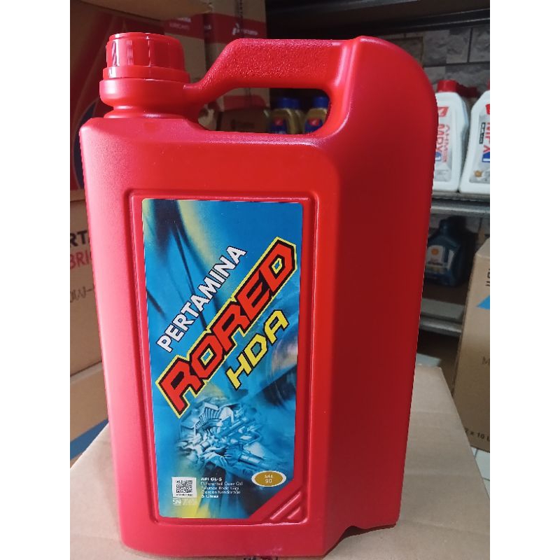 Jual oli mesin transmisi dan gardan pertamina rored HDA sae 90 5ltr ...