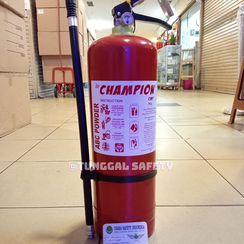 Jual apar / tabung pemadam 6kg powder champion | Shopee Indonesia