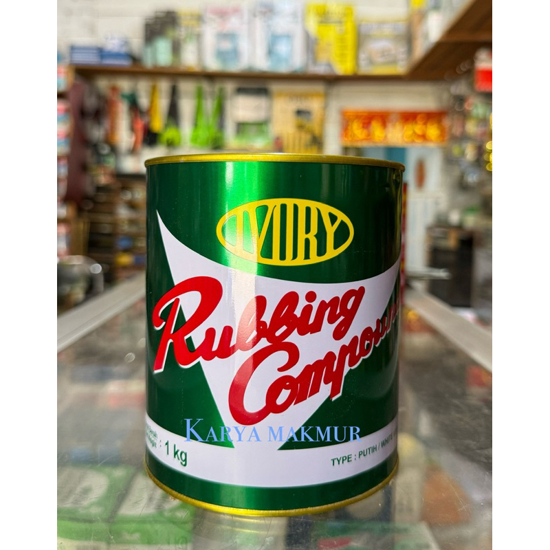 Jual RUBBING COMPOUND PUTIH 1kg PEMOLESAN KENDARAAN YANG BARET | Shopee ...