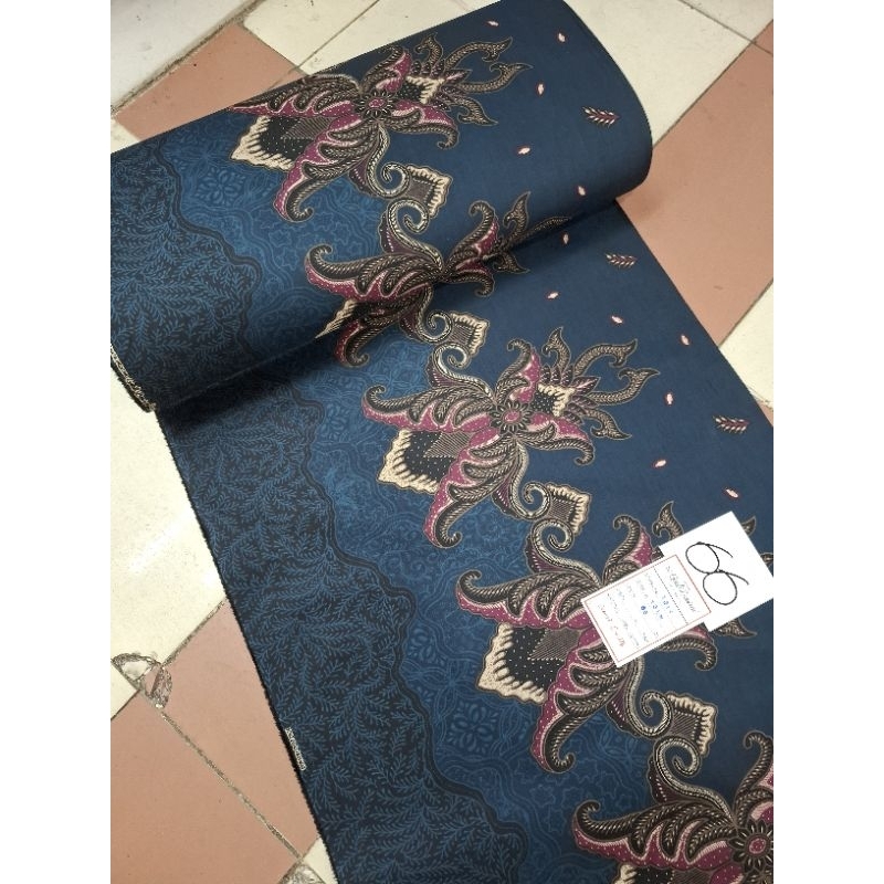 Jual kain batik katun gusti buwono exclusive // batik katun halus gusti buwono meteran // bahan ...