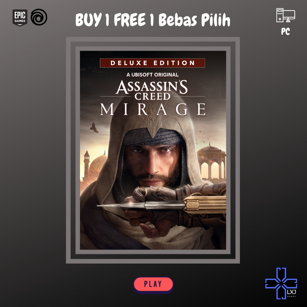 Jual Assassins Creed Mirage Deluxe Edition PC Original | Shopee Indonesia