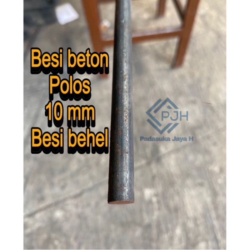 Jual Besi beton polos 10mm. besi behel bulat, ukuran panjang 110cm ...