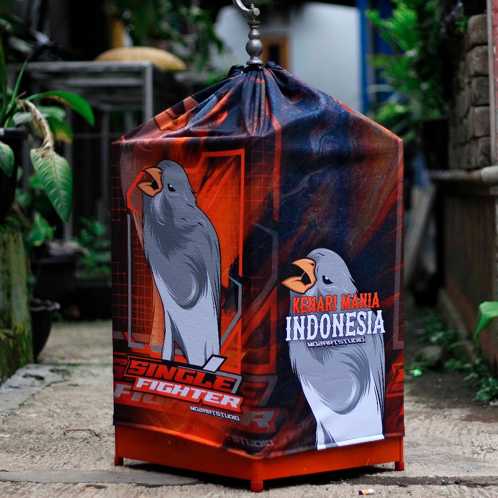 Jual KERODONG KENARI FULL PRINTING UKURAN SANGKAR NO 2 BAHAN TEBAL ...