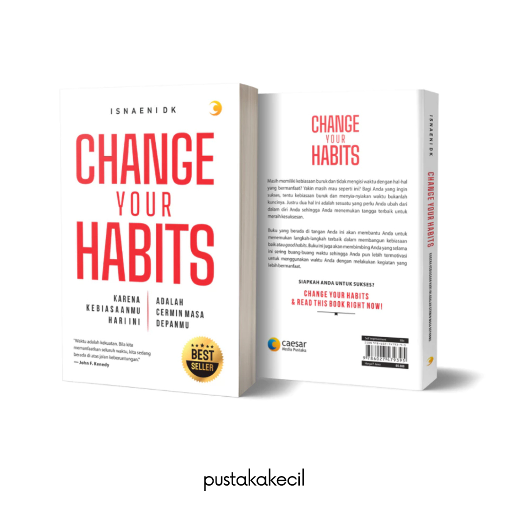 Jual Buku Change Your Habits Edisi Revisi - Isnaeni DK - Caesar Media Pustaka | Shopee Indonesia