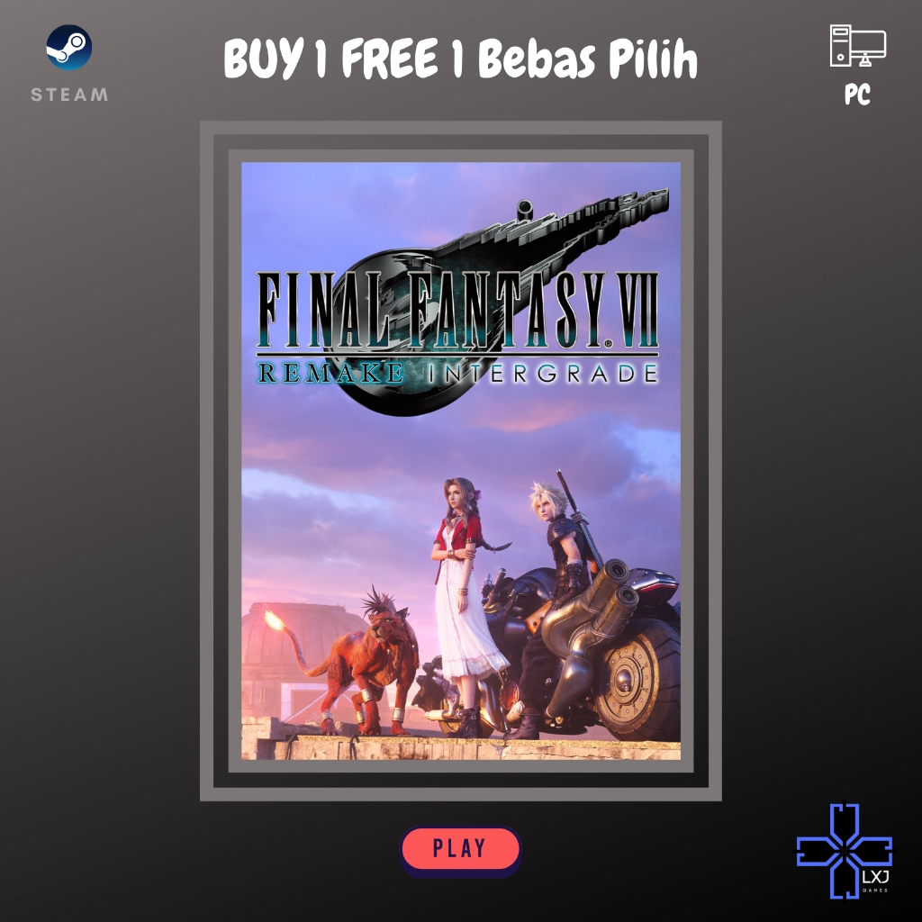 Jual FINAL FANTASY VII REMAKE INTERGRADE / FINAL FANTASY 7 PC ORIGINAL | Shopee Indonesia
