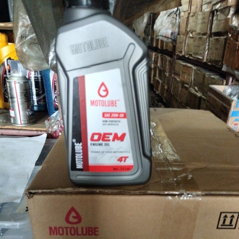 Jual oli motolube 4t 800ML sae 20W - 50 cocok untuk semua motor manual ...