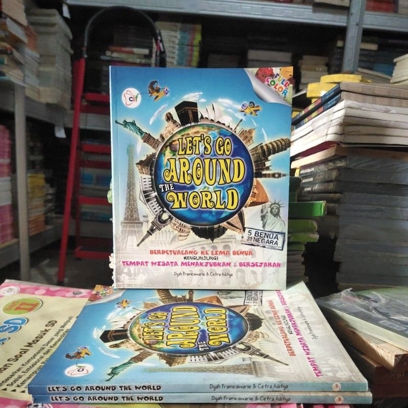 Jual BUKU PENGETAHUAN / PETUALANGAN / LET'S GO AROUND THE WORLD ...