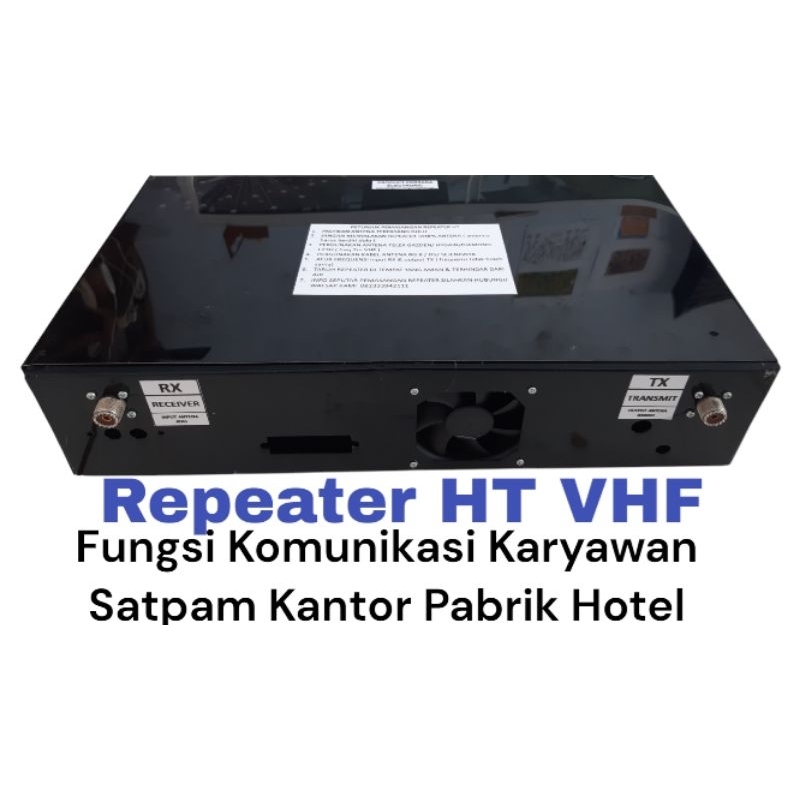 Jual Repeater HT Vhf Fungsi Komunikasi Kerja Karyawan Kantor Proyek ...